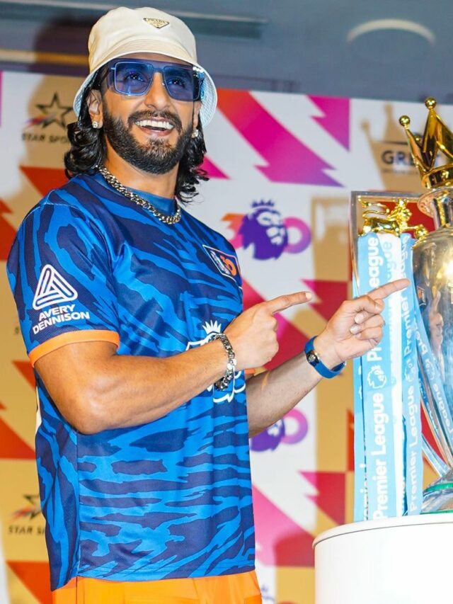 Ranveer Singh celebrates 30 years of Premier League Ranveer Singh celebrates 30 years of Premier League