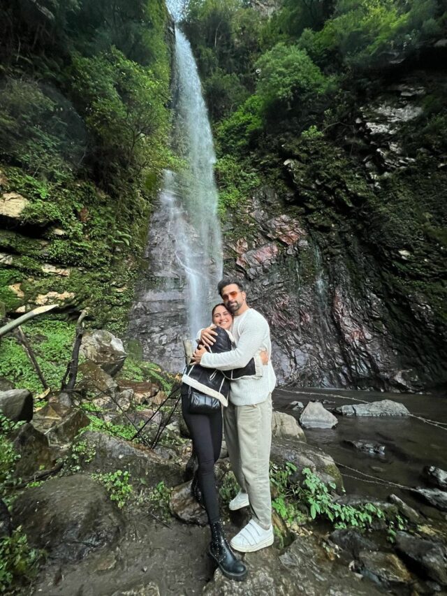 Krystle and Ritvik out on a vacation with group of friends